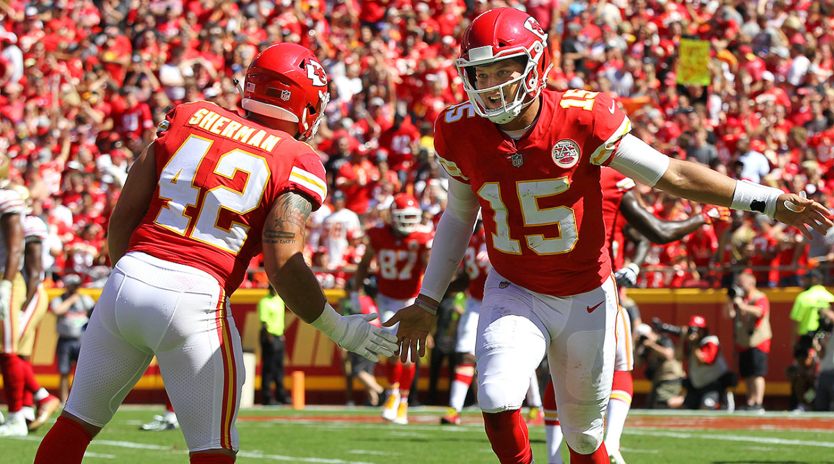 Chiefs QB Patrick Mahomes continues otherworldly play vs. 49ers ...