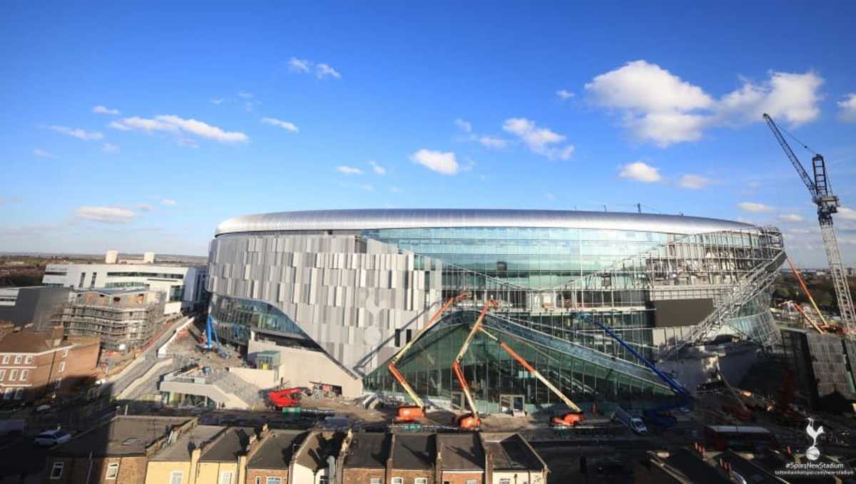 PHOTOS: Latest Pictures of Tottenham's New Stadium Boast Significant ...