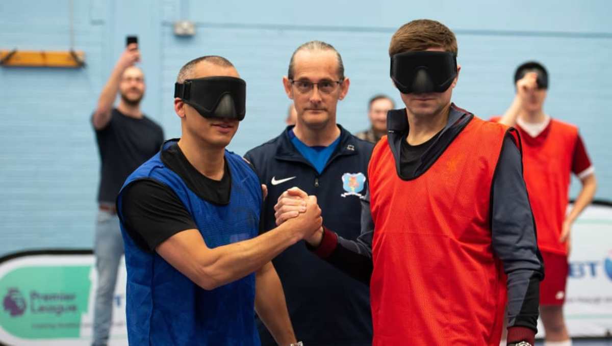 Former Merseyside Rivals Gerrard and Osman Battle it Out at Blind ...