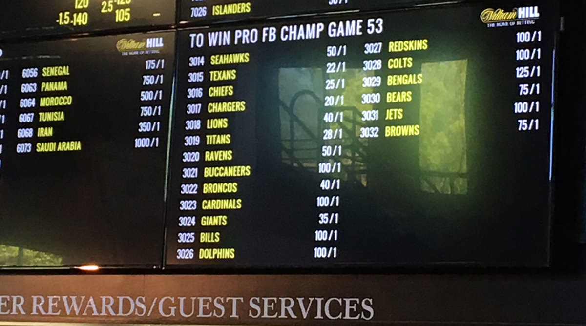 $100 on the Browns to Win the Super Bowl: Legalized NFL Gambling Opens ...