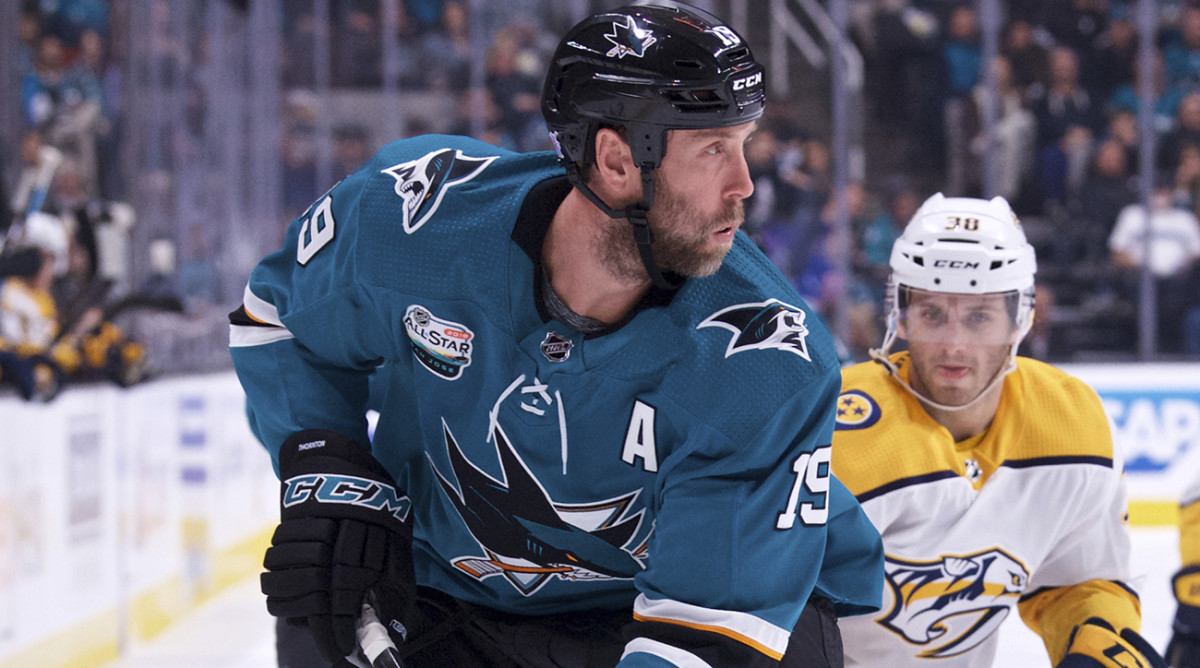 Joe Thornton's 400th Goal Lifts Sharks Past Predators - Sports Illustrated