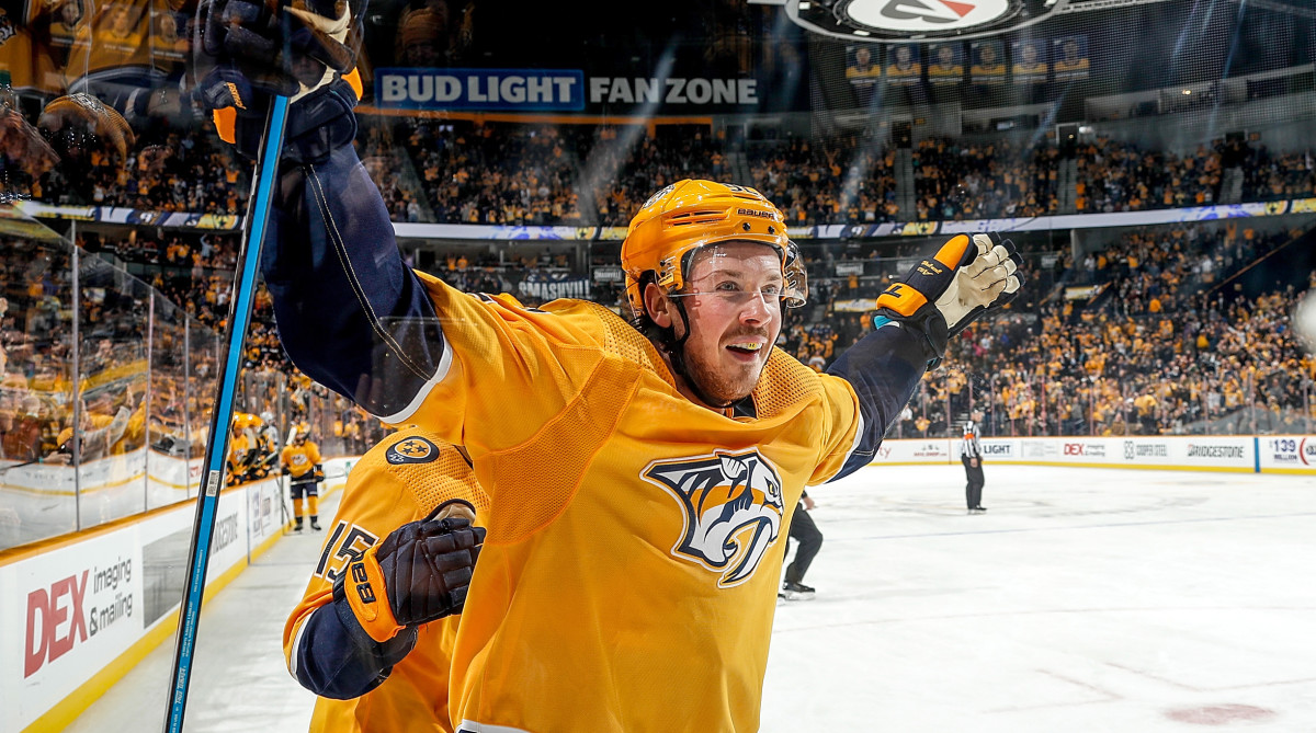 Nashville Predators: Ryan Johansen shines in win over Lightning ...