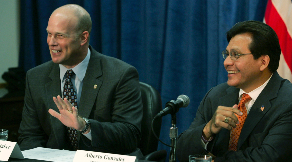 Acting Attorney General Matt Whitaker played football at Iowa - Sports ...