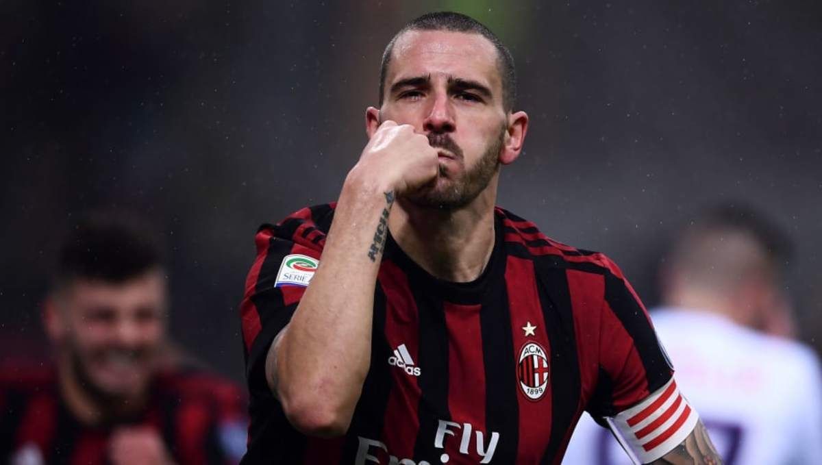 Leonardo Bonucci Claims AC Milan 'Regained What We Had Achieved' After Europa League U-Turn ...