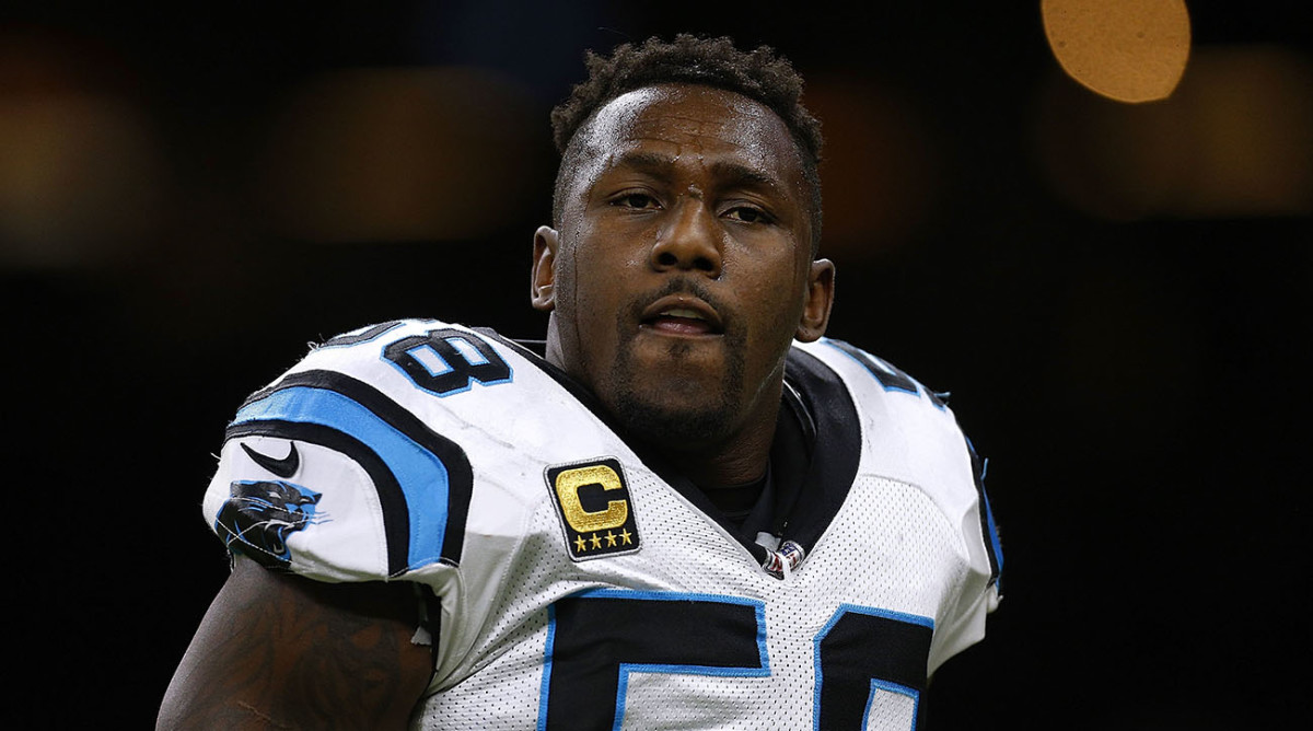 Thomas Davis PED test: Panthers LB announces suspension (video ...