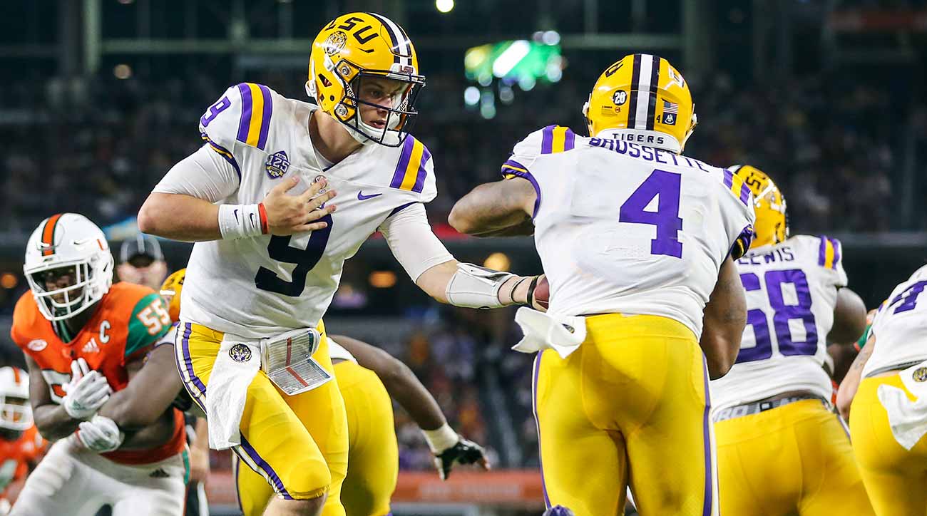 Film: LSU QB Joe Burrow shows smarts at line of scrimmage - Sports ...