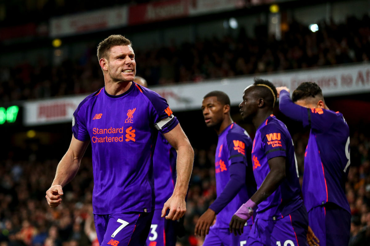 Liverpool Given Boost as James Milner Returns From Muscle Injury Ahead ...