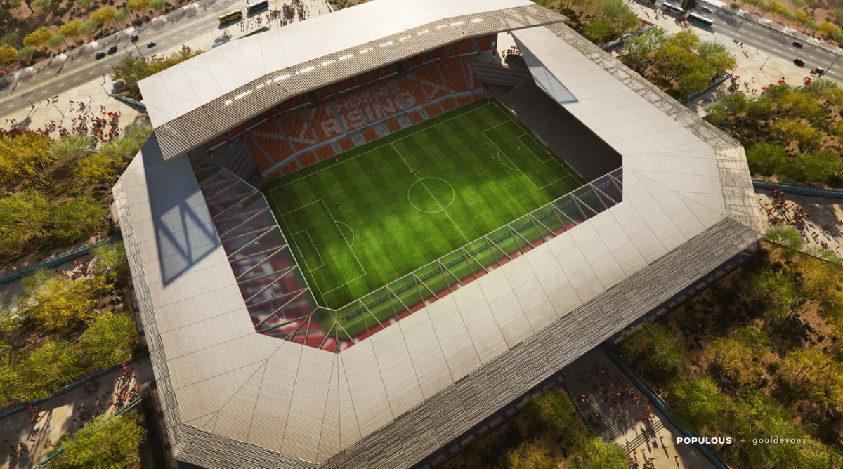 Phoenix MLS expansion: Bid's stadium renderings unveiled (PHOTOS ...