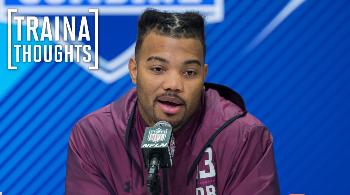 Derrius Guice asked if he likes men at NFL combine; 2018 NFL Draft ...