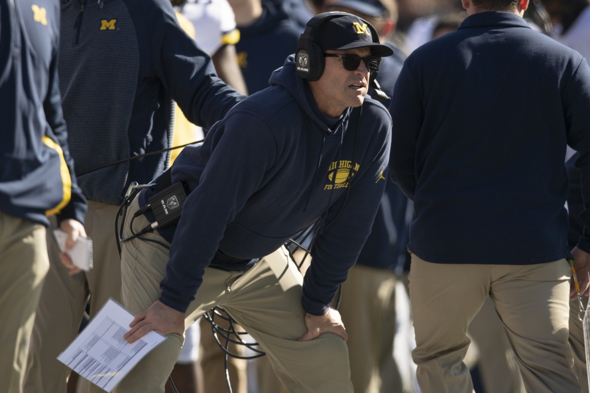 Video & Analysis: Jim Harbaugh And Josh Metellus Talk Josh Uche, The ...