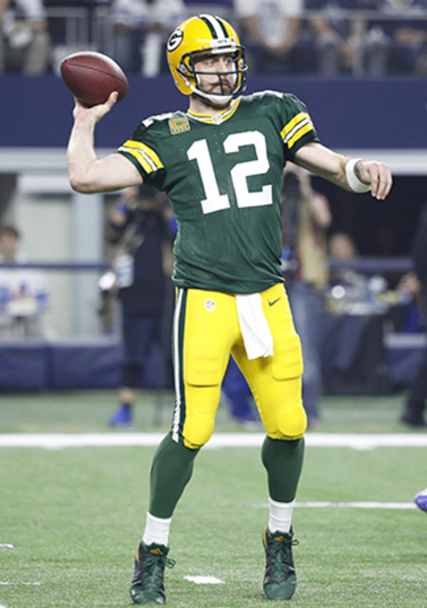 Aaron Rodgers vs. Falcons, Steelers-Patriots AFC 2001 - Sports Illustrated