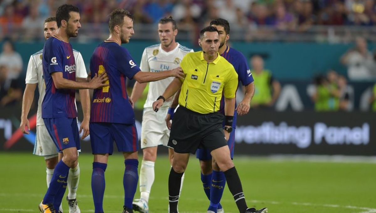 Barca Star Claims Referee Insulted Him on Three Separate Occasions ...