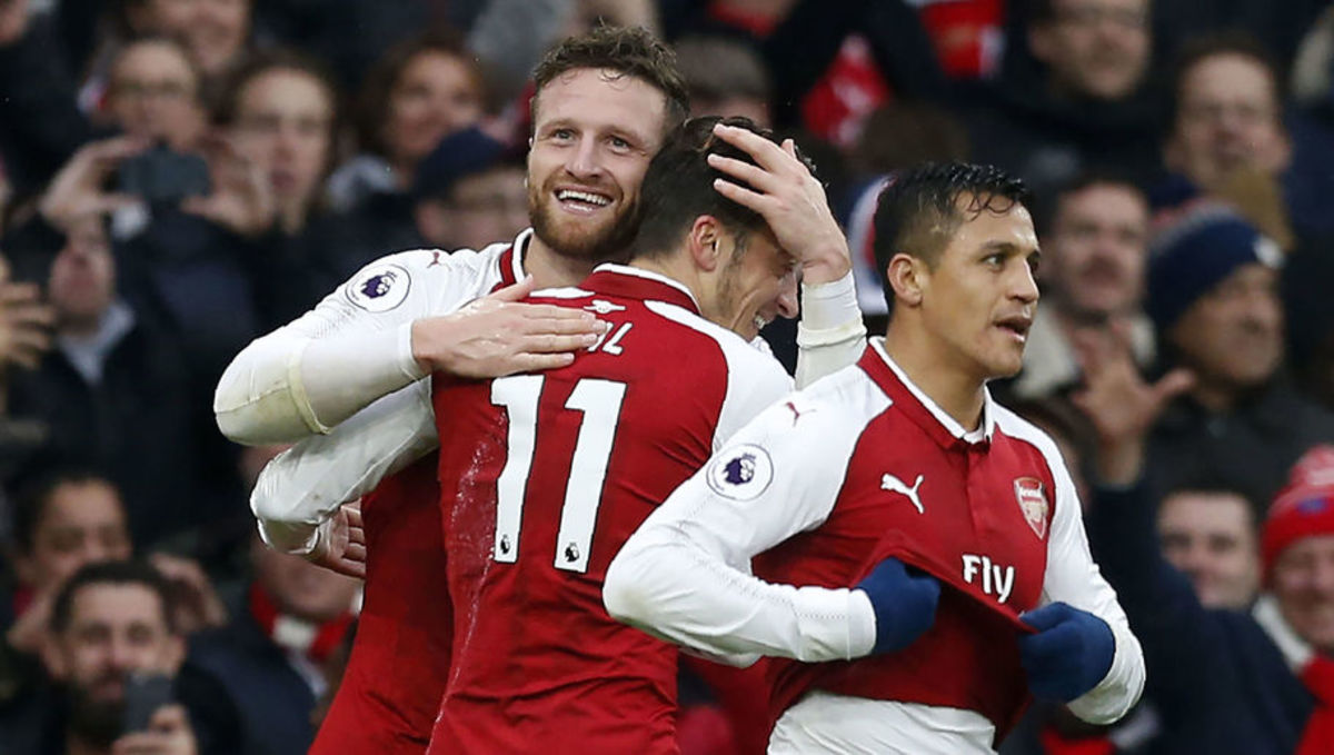 Shkodran Mustafi Reveals What He Said to Ozil to Set Up Opening Goal in ...