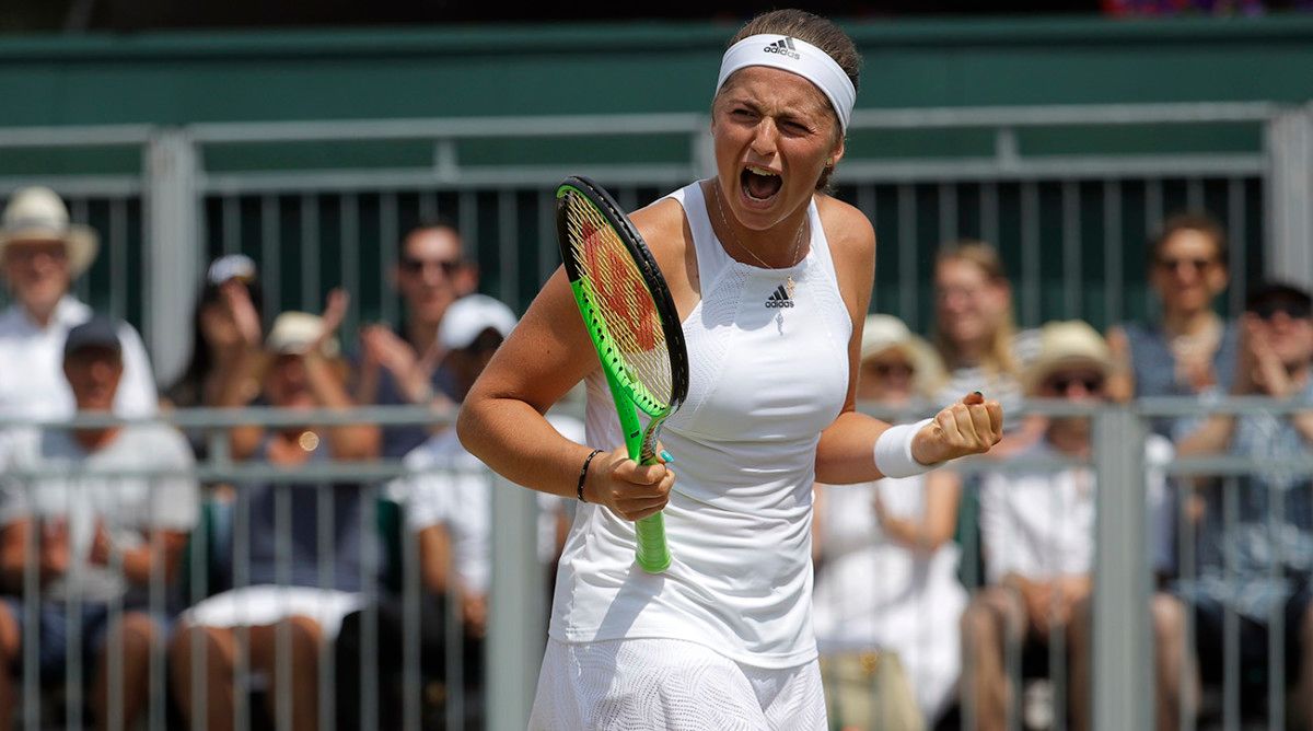 Jelena Ostapenko making run at major title at Wimbledon - Sports ...