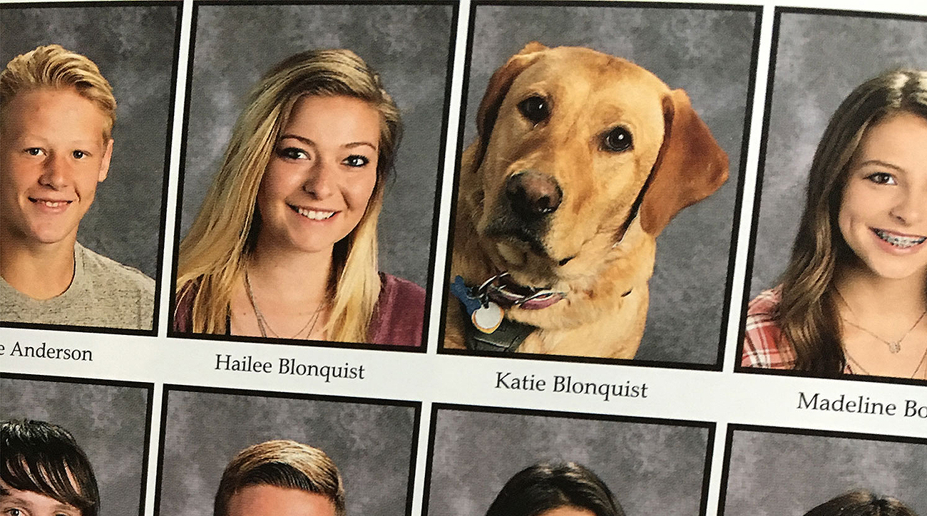 Life-saving Utah dog is rewarded with a spot in her owner's high school ...