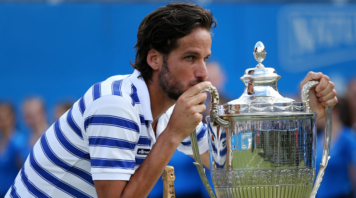 Lopez saves match point, beats Cilic in Queen's final - Sports Illustrated