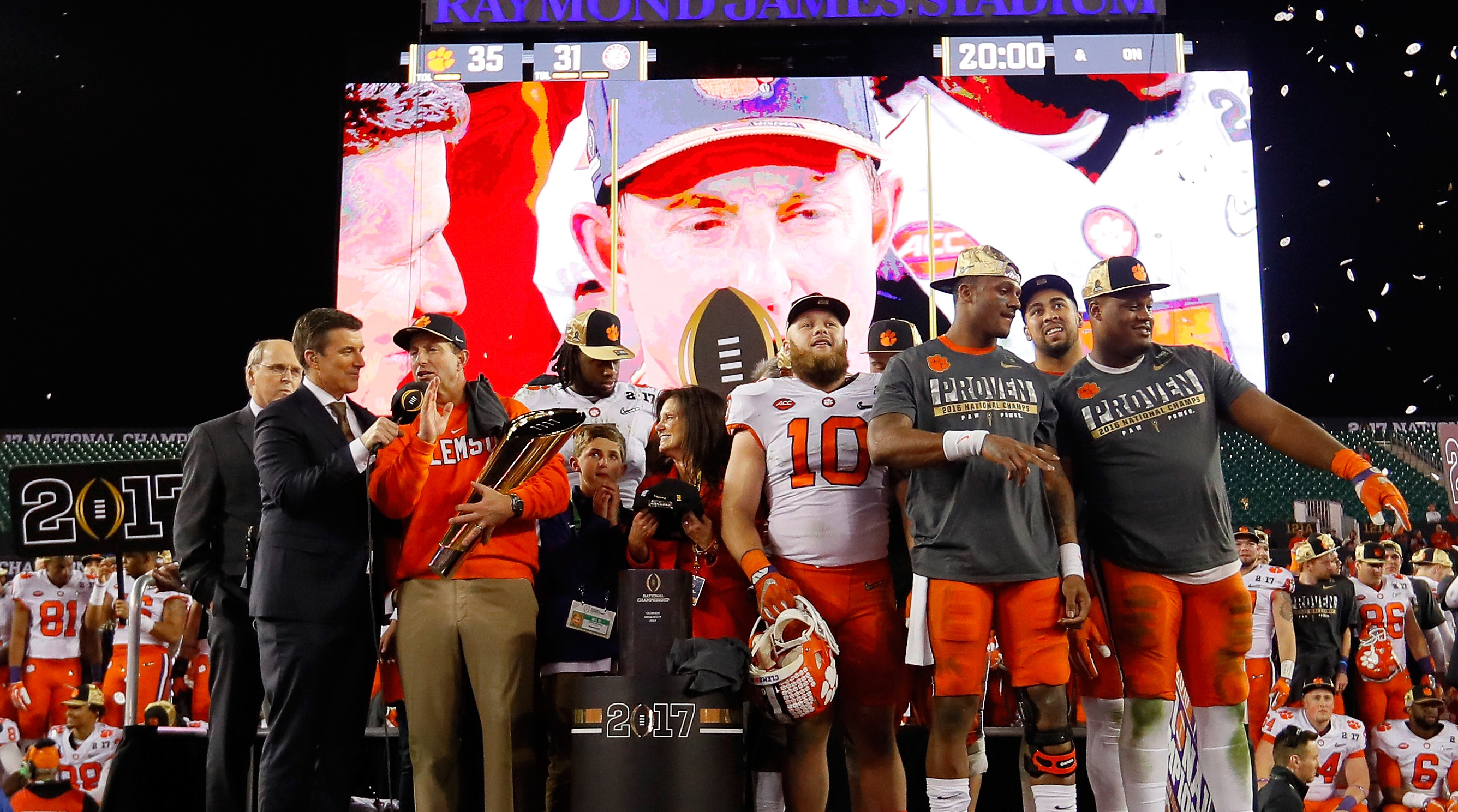 Clemson football: Tigers are No. 1 in final AP Poll - Sports Illustrated