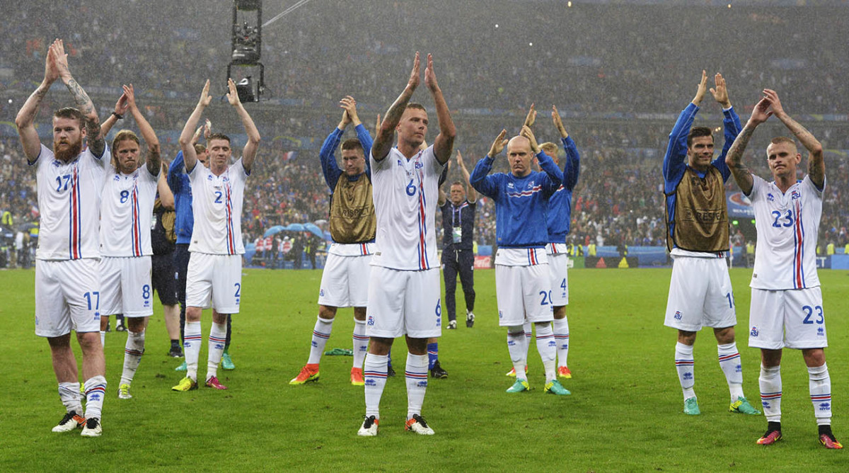 Iceland celebrates World Cup bid with thunder clap - Sports Illustrated