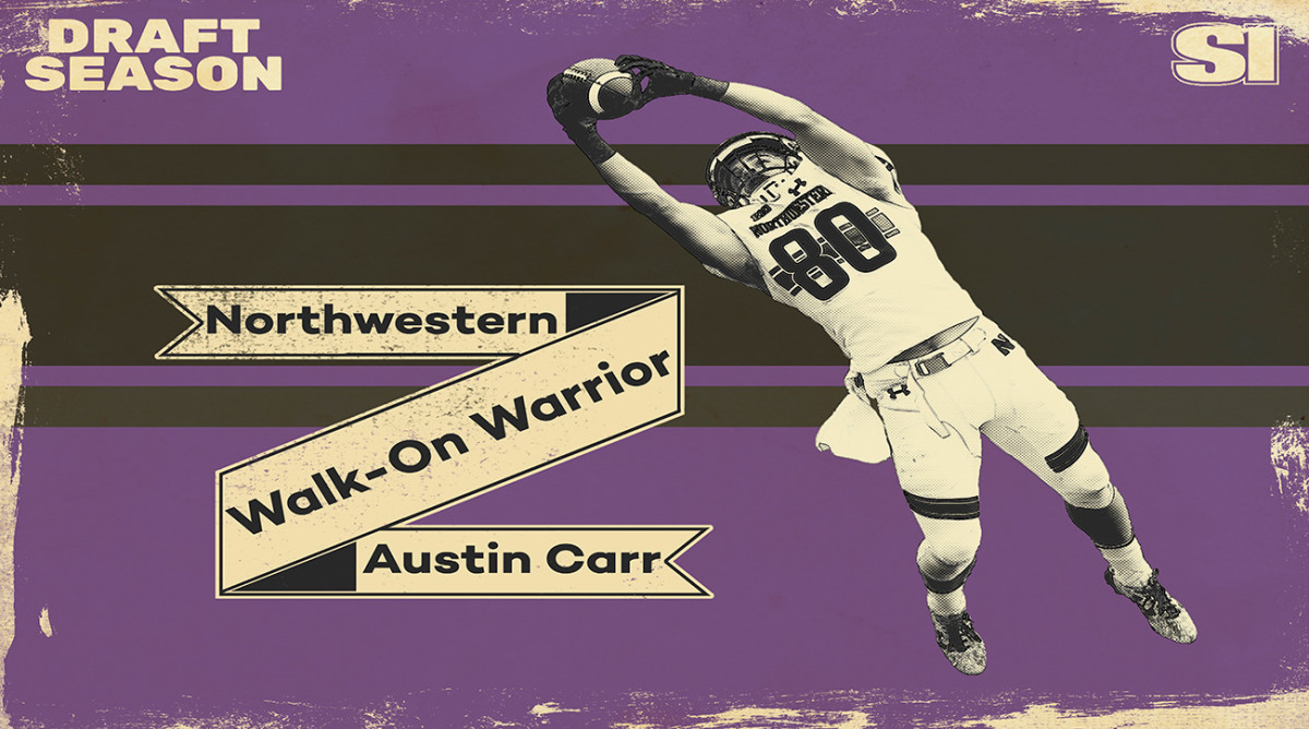 Austin Carr's drive from walk-on warrior to the NFL draft - Sports ...