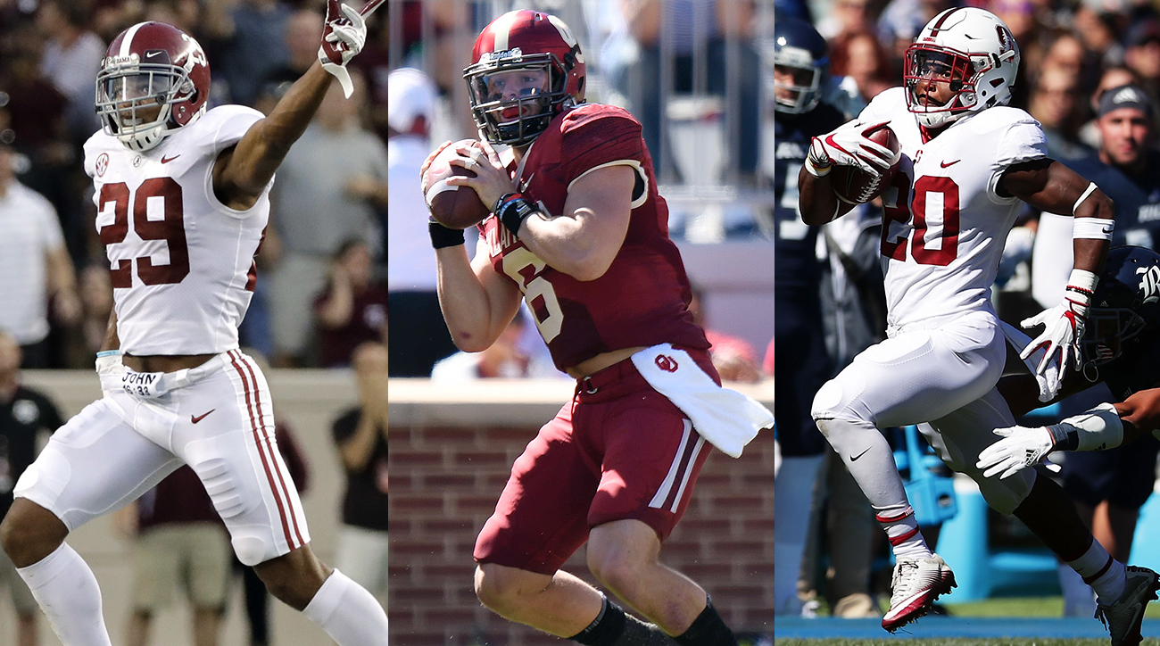 Baker Mayfield, Bryce Love lead Midseason All-America teams - Sports Illustrated