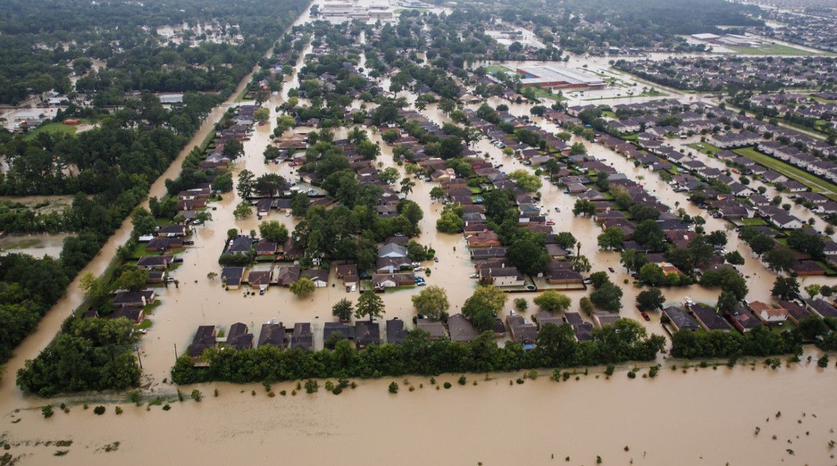 Downtown Houston Flooding Today