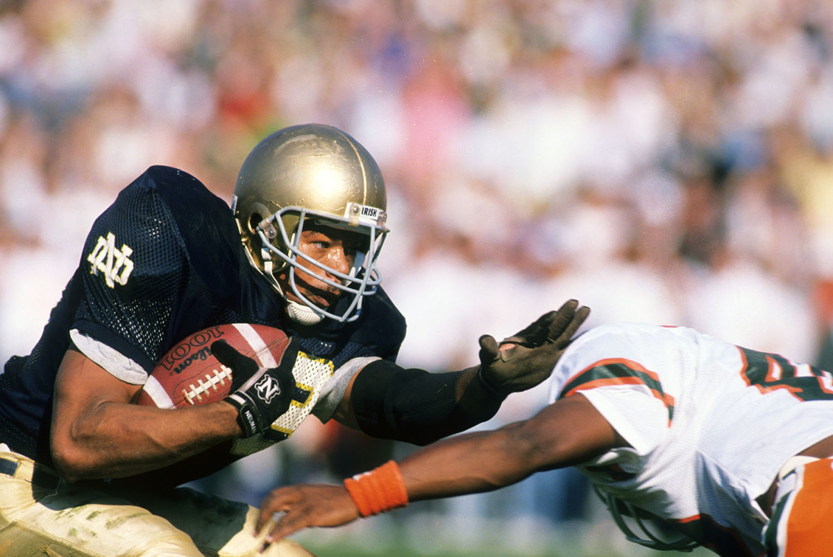 Catholics vs. Convicts: Notre Dame vs. Miami in 1988 - Sports Illustrated