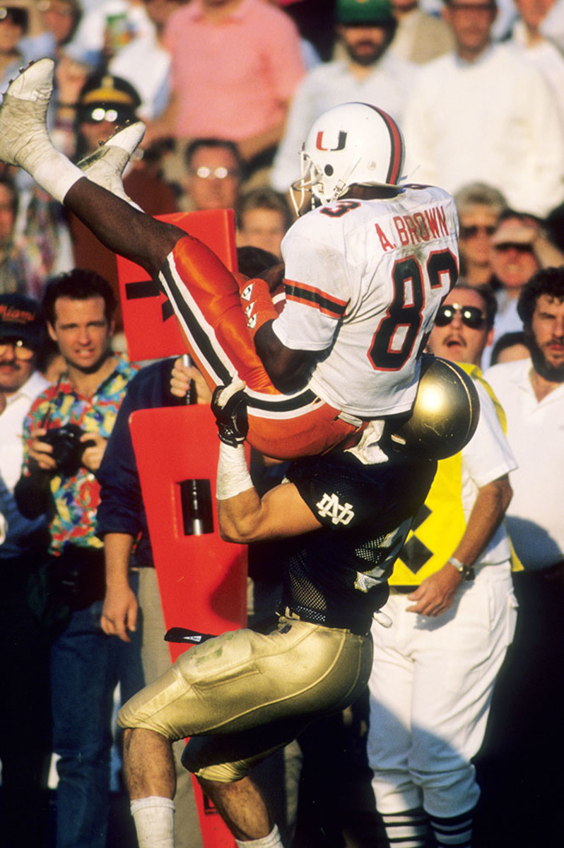 Catholics vs. Convicts: Notre Dame vs. Miami in 1988 - Sports Illustrated