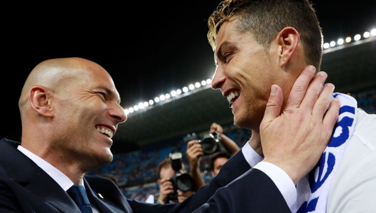 Report: Zidane highlights importance of keeping Ronaldo until the end ...