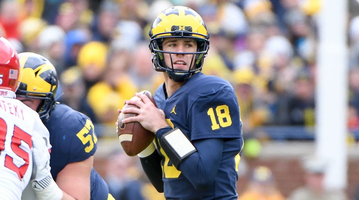 Brandon Peters leads Michigan to win over Rutgers - Sports Illustrated