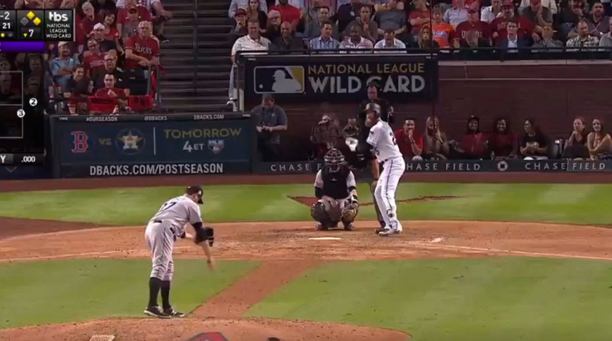 Diamondbacks pitcher Archie Bradley hits 2-RBI triple (video) - Sports ...