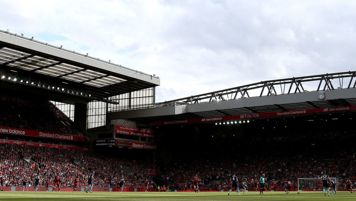 PHOTO: First Look at Liverpool's £10m-Worth of Stadium and Pitch ...