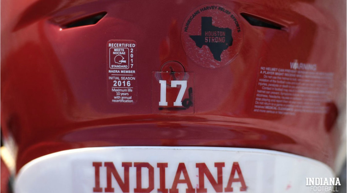 Ohio State, Indiana put 'Houston Strong' decals on helmets - Sports ...