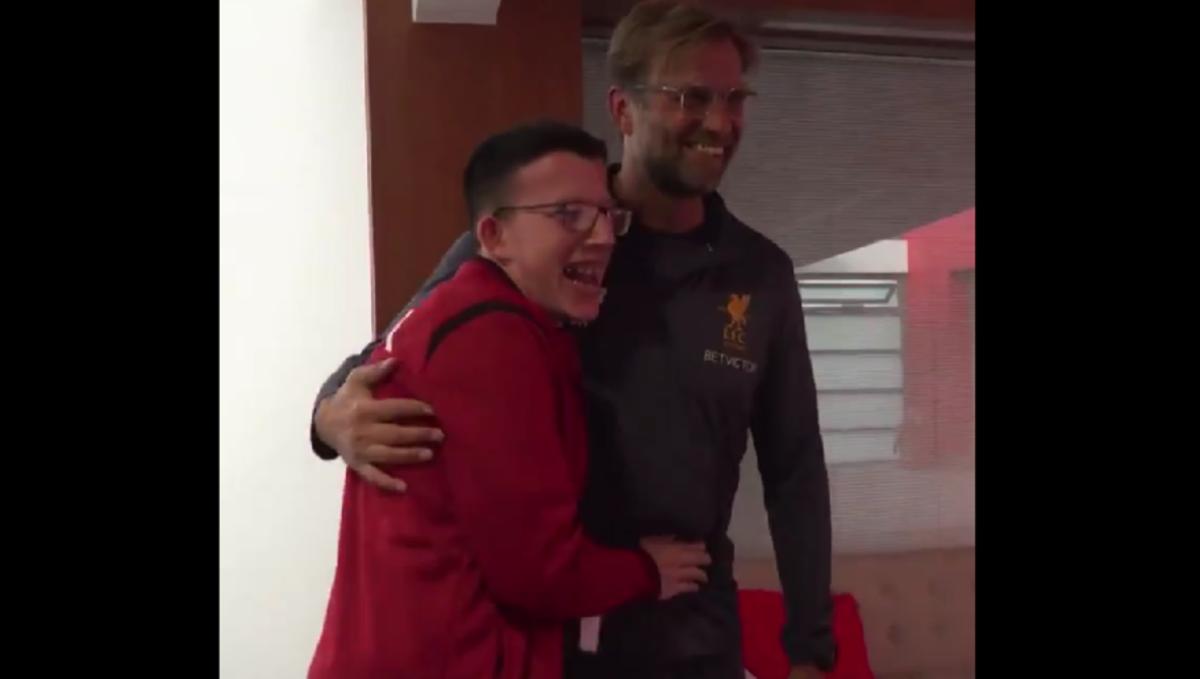 VIDEO: Disabled Liverpool Fan Is Granted His Wish to Interview Jurgen ...