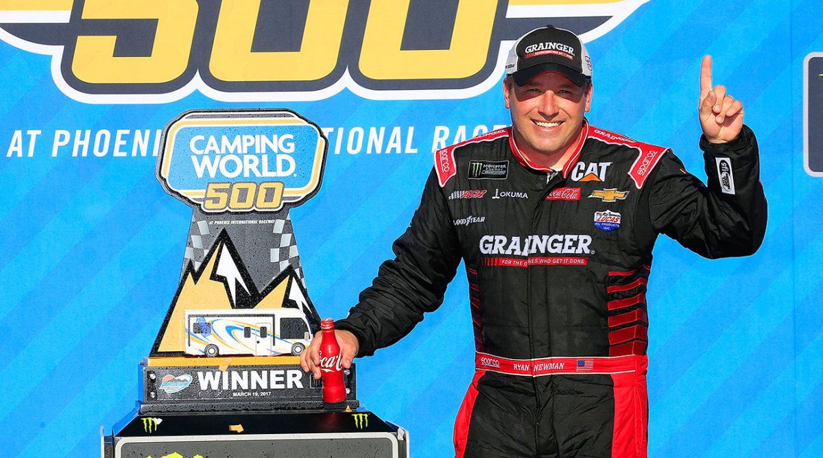 Newman skips late pit stop, stuns NASCAR field in Phoenix - Sports ...