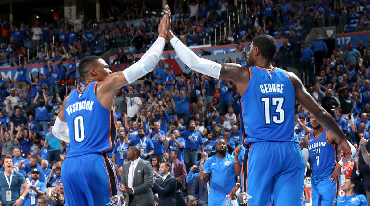 The Thunder's Big Three fared well in their first game - Sports Illustrated