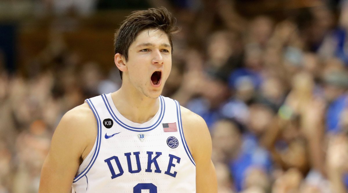 Grayson Allen charged with foul as Pitt player tripsl (video) - Sports ...