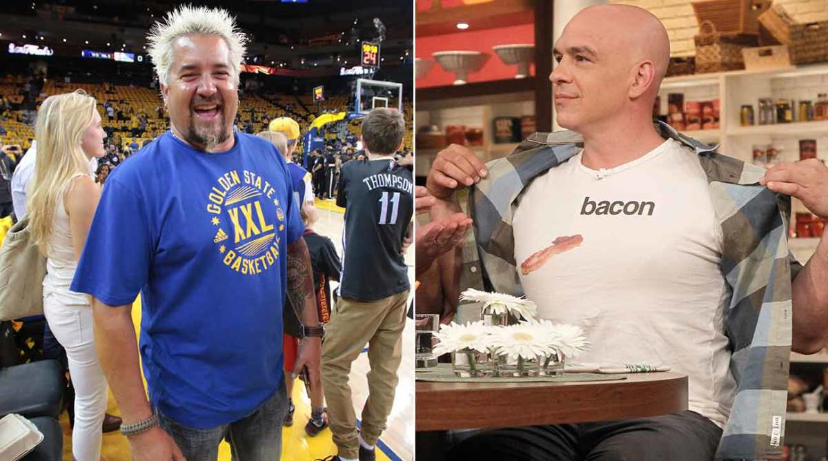 NBA Finals: Guy Fieri, Michael Symon And Their Warriors-Cavs Beef ...