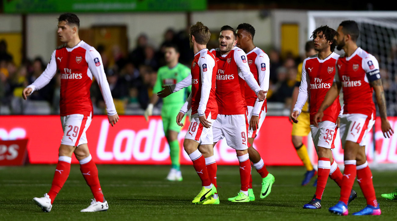 Sutton vs Arsenal: Perez, Walcott score in FA Cup win (VIDEO) - Sports ...