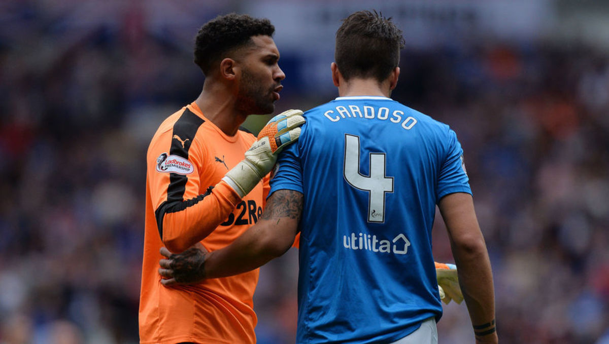 PHOTO: Rangers Star Fábio Cardoso Shows Off Brutal Broken Nose After ...