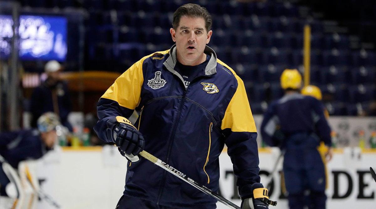 Peter Laviolette on the Predators’ locker room, Olympics - Sports ...