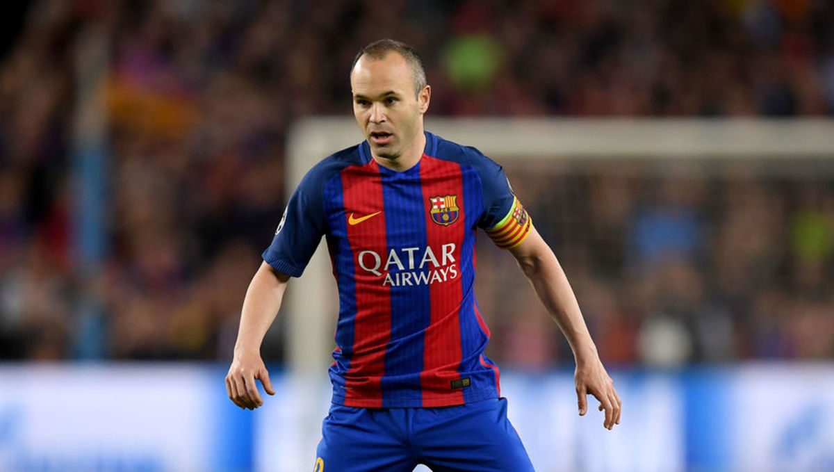 Barca Legend Andres Iniesta Ruled Out of Spanish Super Cup Second Leg ...
