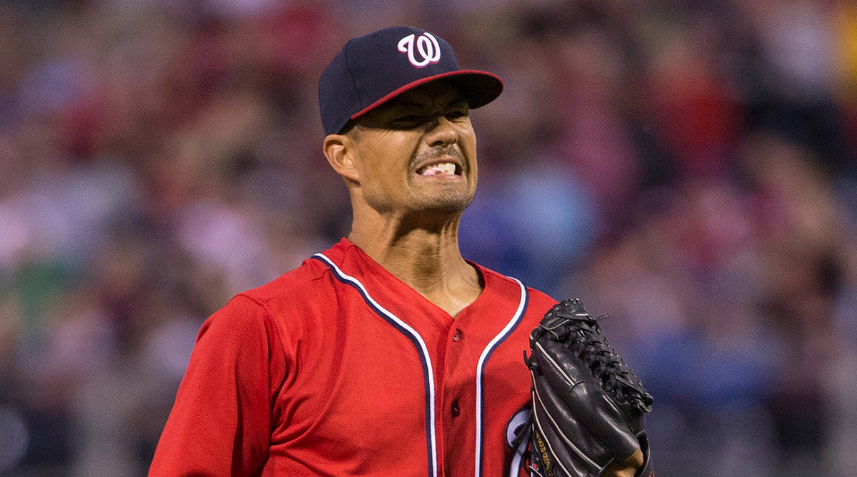 Nationals Jeremy Guthrie has disaster start vs Phillies - Sports ...