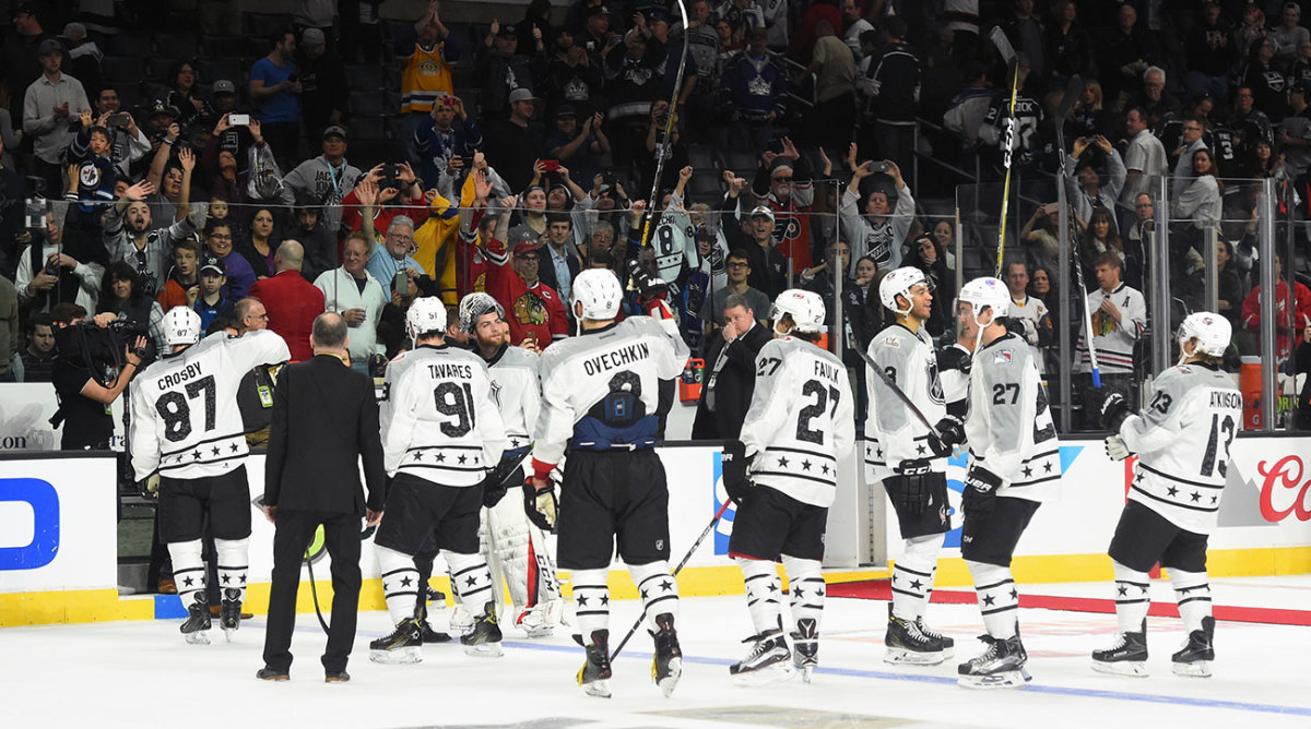 All-Stars swap sticks, signatures and memories - Sports Illustrated