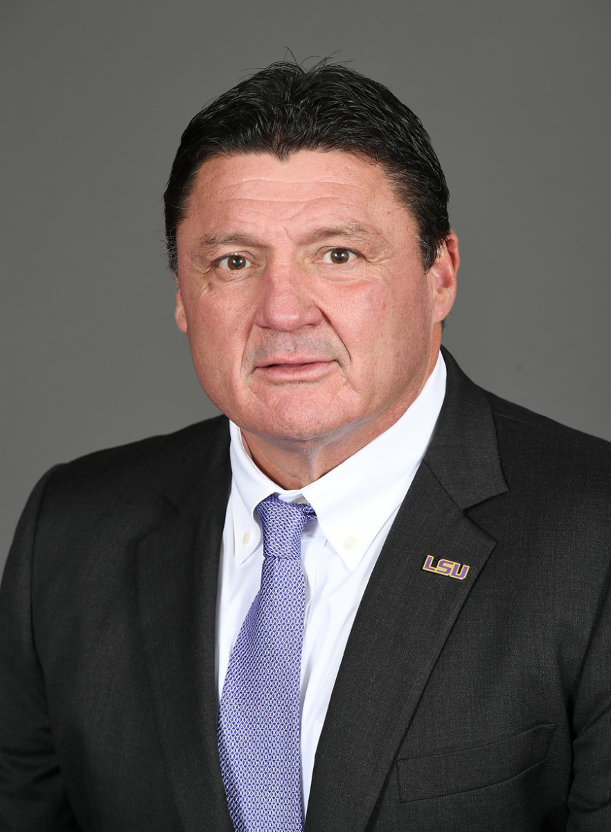 Ed Orgeron-LSU press conference-Alabama football - Sports Illustrated Alabama Crimson Tide News ...