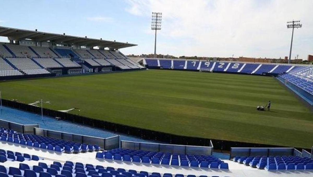 El cartel del Leganés para promocionar el encuentro ante el Barcelona ...
