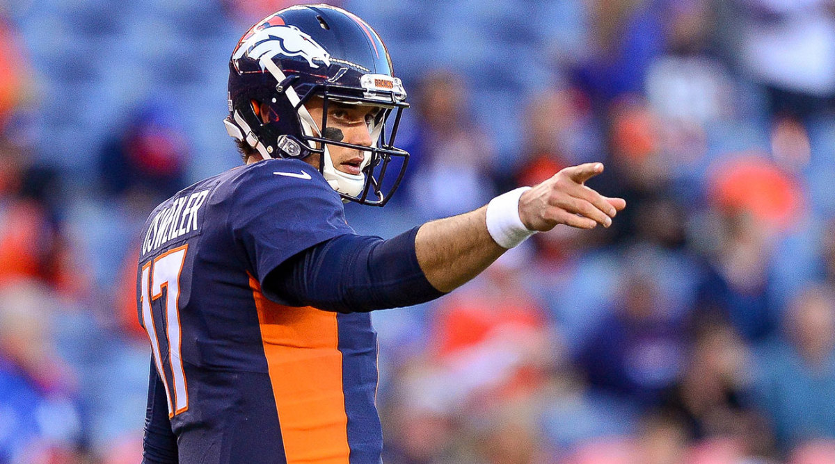Brock Osweiler named Broncos starting quarterback vs. Eagles - Sports ...