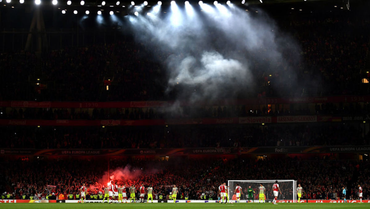 Arsenal Release Official Statement Following Europa League Crowd ...