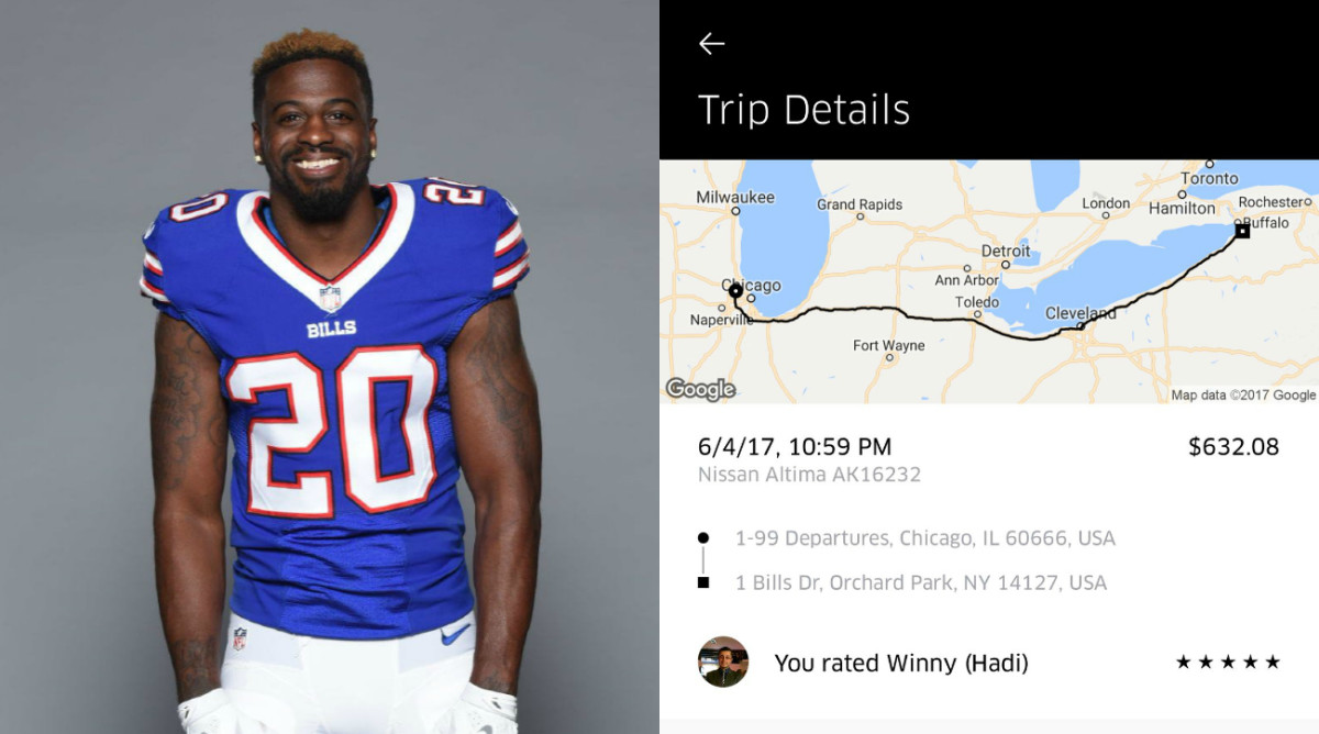 Shareece Wright: Bills CB takes Uber to Buffalo - Sports Illustrated