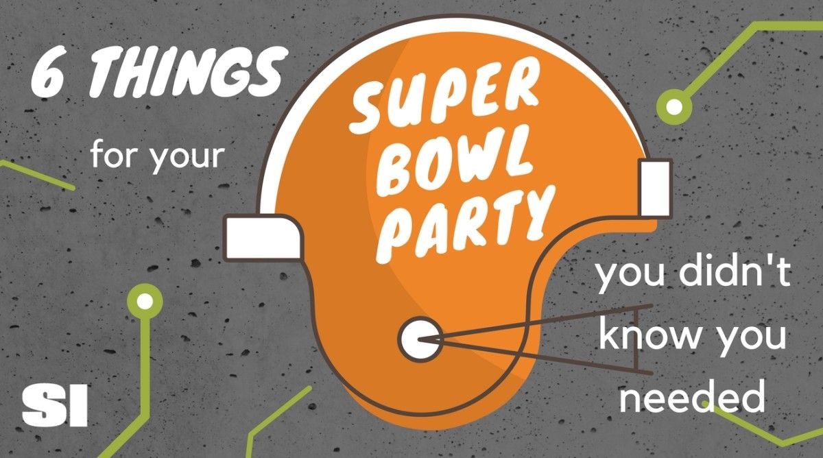 Super Bowl party supplies, useful items for host, decor - Sports ...