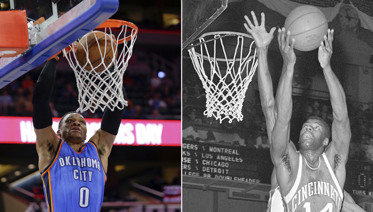 Russell Westbrook ties Oscar Robertson's single-season triple-doubles ...